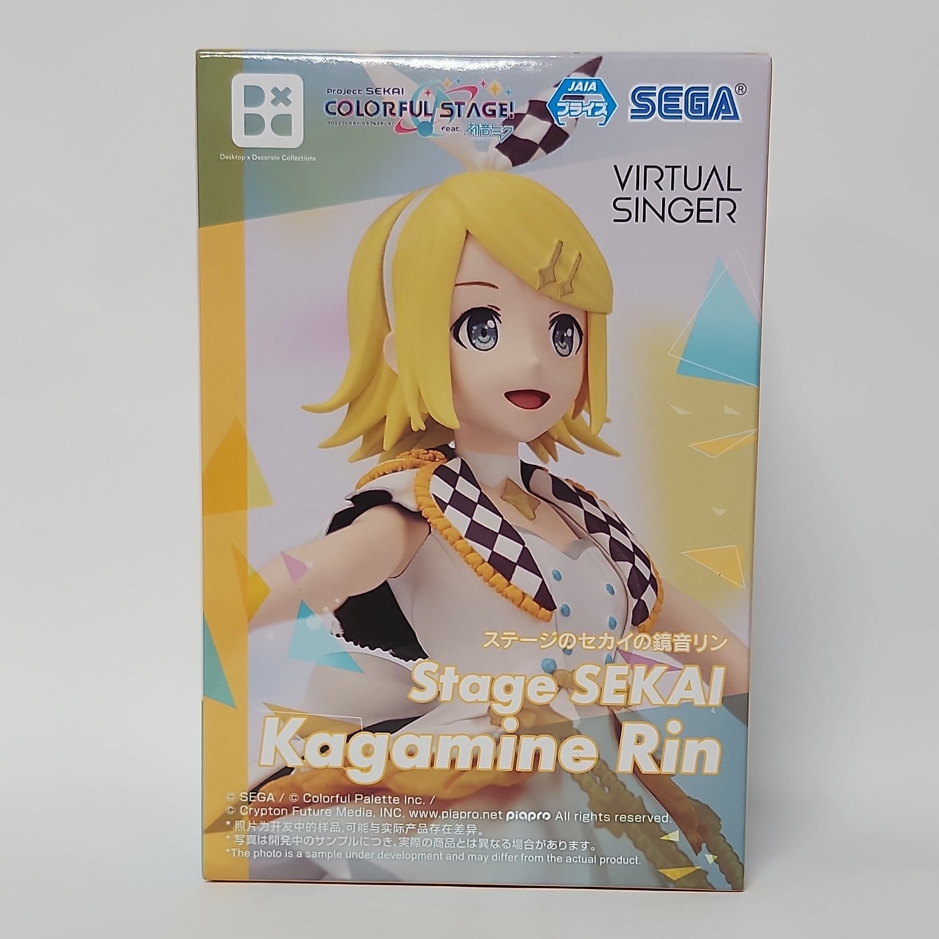 Project SEKAI – Vocaloid Kagamine Rin Stage SEKAI Desktop Figure ...